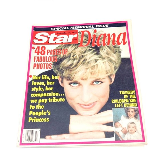 Accents | Vintage September 16 1997 Star Magazine Diana 48 Pg Of Photos ...